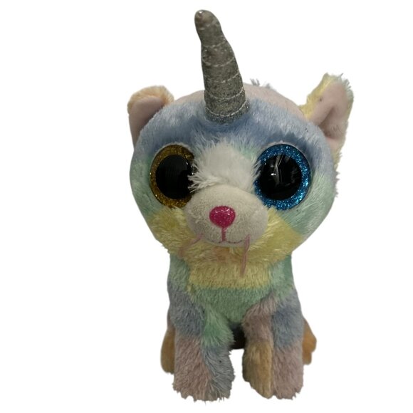 Beanie Babies | Toys | Ty Beanie Babies Boos Heather Unicorn Cat Plush ...